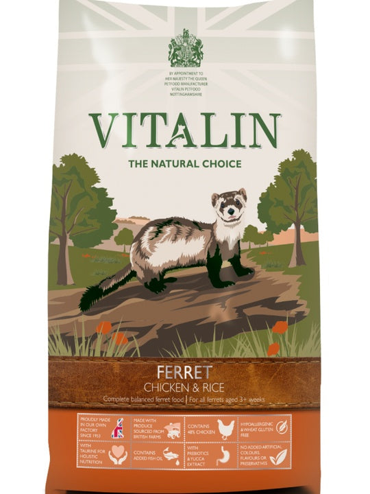 Vitalin Ferret Food – Phoenix Equestrian & Pet Supplies